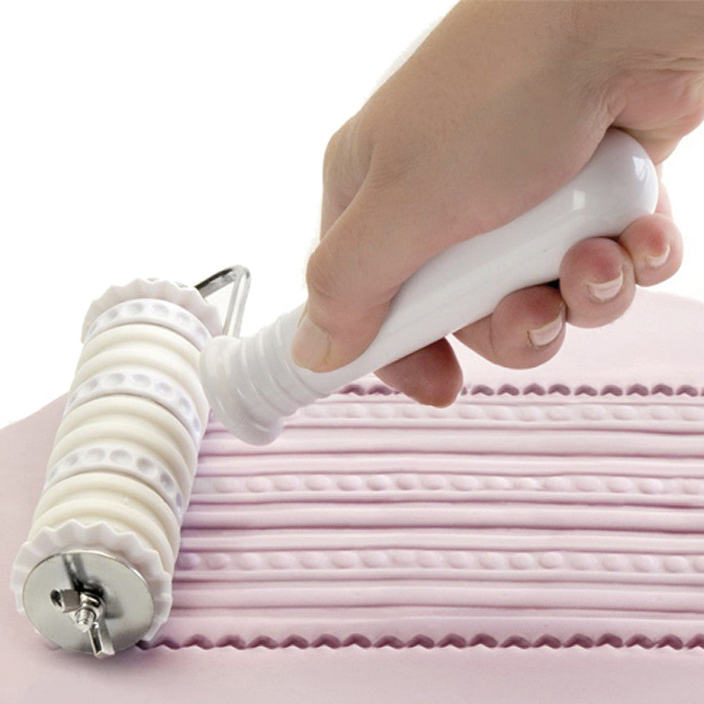 rodillo cortador-decorador fondant ibili – dcocina